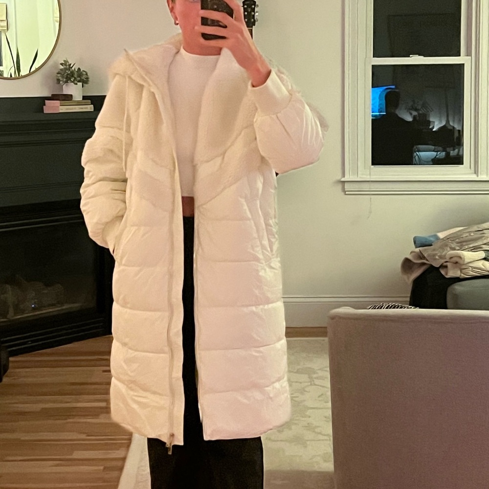 Aspen Long Puffer Jacket - Gem